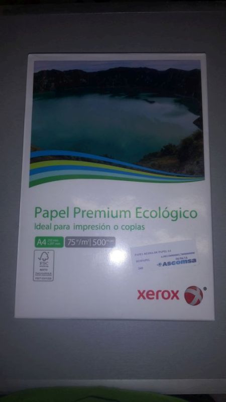 PAPEL RESMA DE PAPEL A4