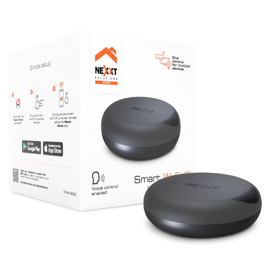 CONTROL REMOTO INFRAROJO NEXXT SMART WIFI CON RADIO FRECUENCIA ...